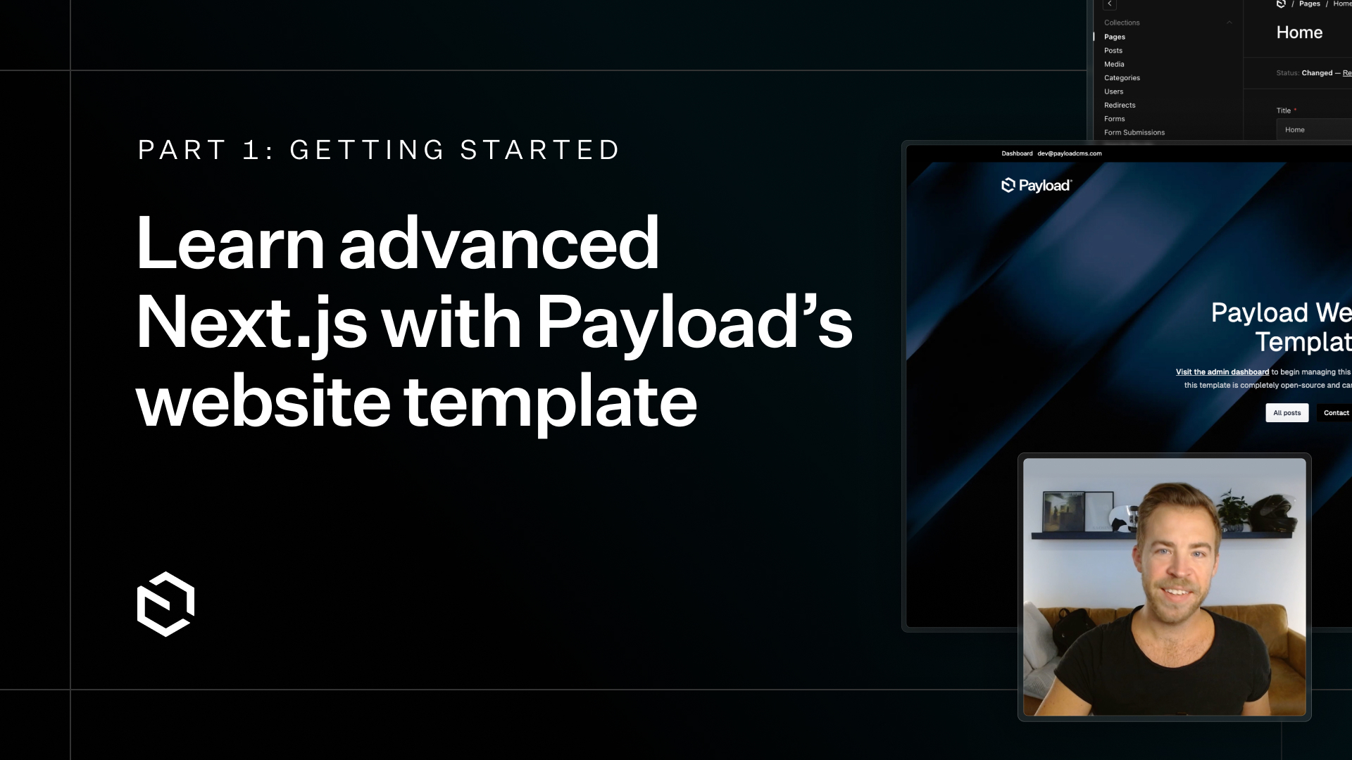 Learn advanced Next.js with Payload’s website template: Part 1